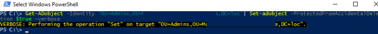 Protecting Active Directory OUs from Accidental Deletion - Power ...