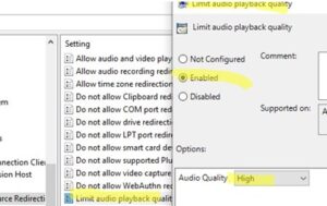 Enable Remote Audio and Microphone in RDP/RDS Session - Power Sysadmin Blog