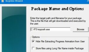 Converting a PowerShell (PS1) Script to an EXE File - Power Sysadmin Blog