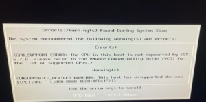 How to Install and Run VMware ESXi on Unsupported CPU - Power Sysadmin Blog