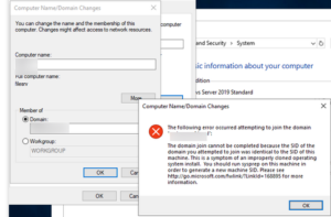 Fix: Unable to Join Computer to Active Directory Domain - Power ...