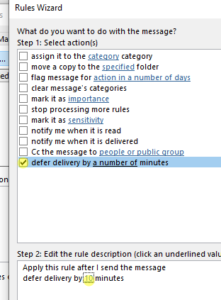 How to Schedule or Delay Email Delivery in Outlook - Power Sysadmin Blog